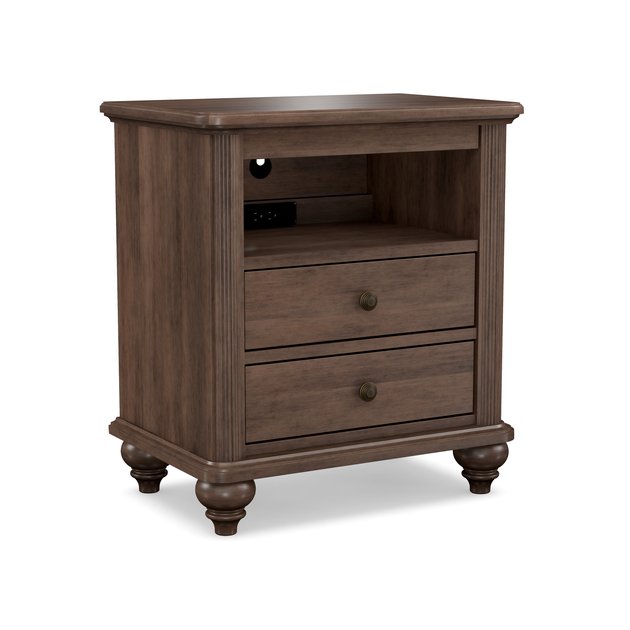 Southbrook 2 Drw Night Stand w/Pullout Shelf | Durham Furniture
