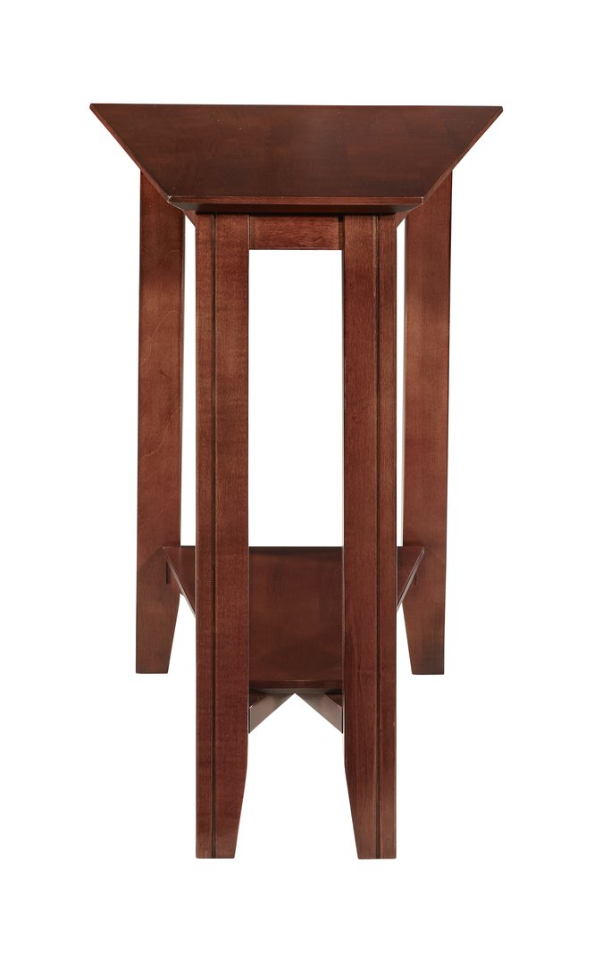 Eclectic Shelf Wedge Table | Durham Furniture