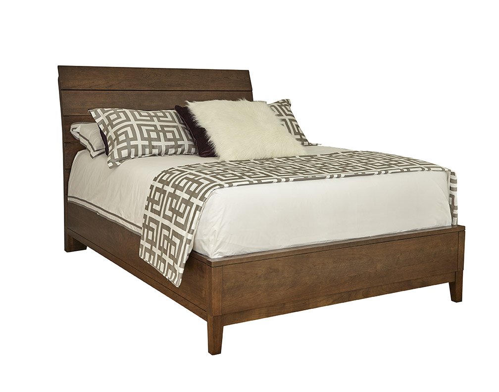 King Wood Plank Bed | Durham Furniture