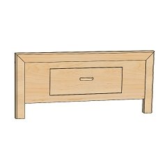 Storage Footboard Twin | Durham Furniture